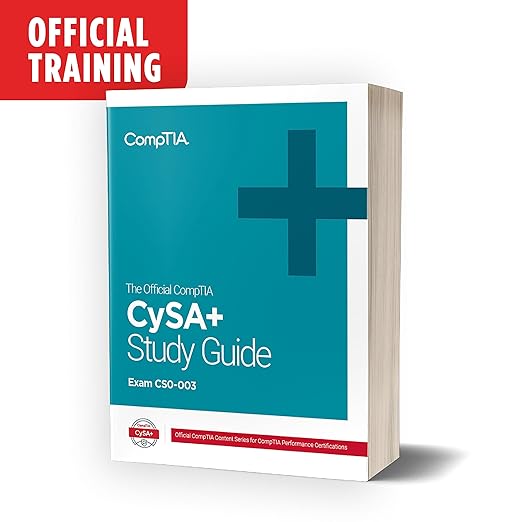The Official CompTIA CySA+ Self-Paced Study Guide (Exam CS0-003 ...