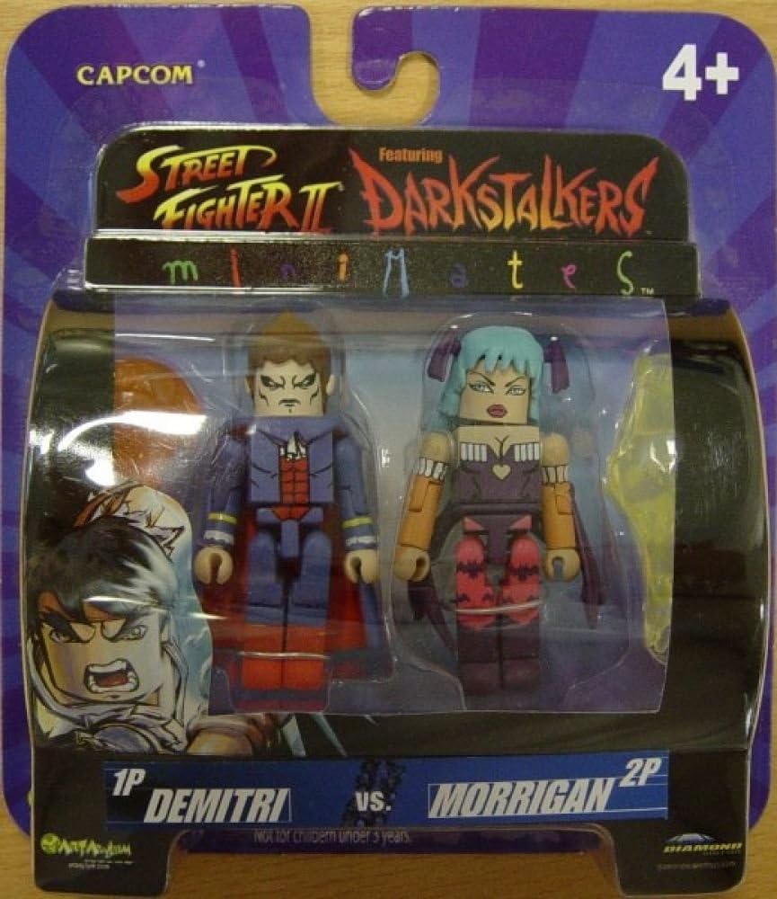 Diamond Select Toys Street Fighter Minimates Series 1 Morrigan vs ...