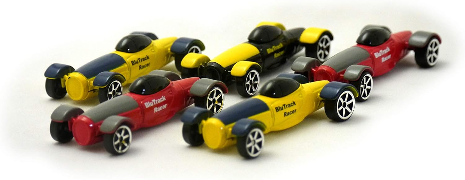 Amazon.com: Blu Track Racers (5 Pack) : Toys & Games