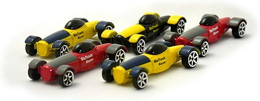 Amazon.com: Blu Track Racers (5 Pack) : Toys & Games
