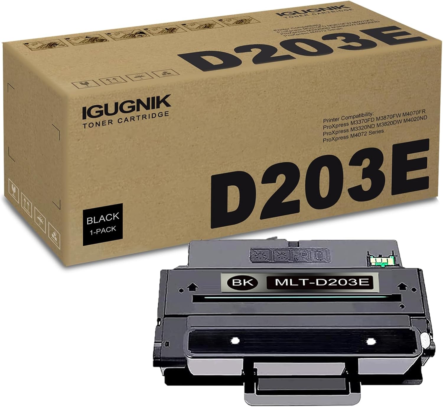 Amazon.com: 1 Pack MLT-D203E (SU890A) Black Toner Cartridge Replacement ...