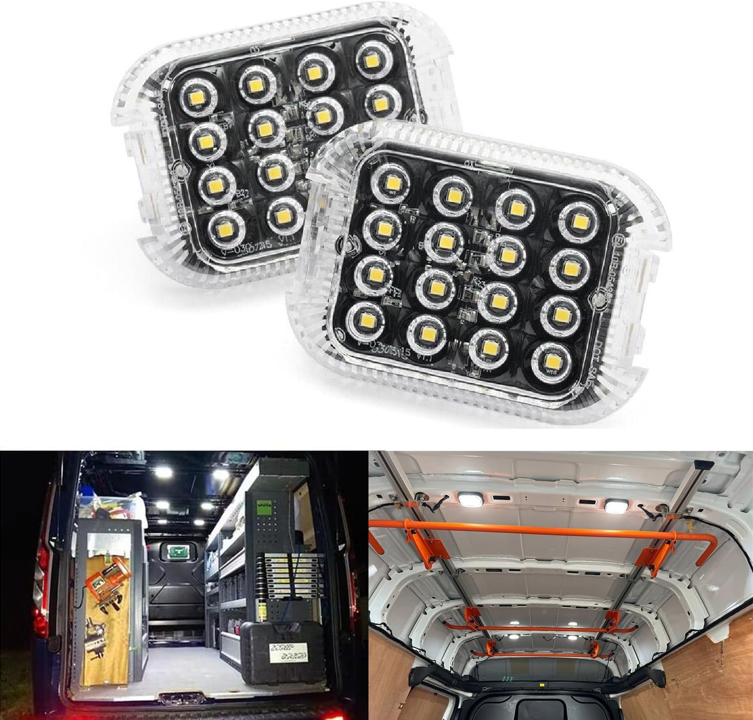Amazon.com: GSRECY LED Interior Cabin Courtesy Cargo Load Space Area ...