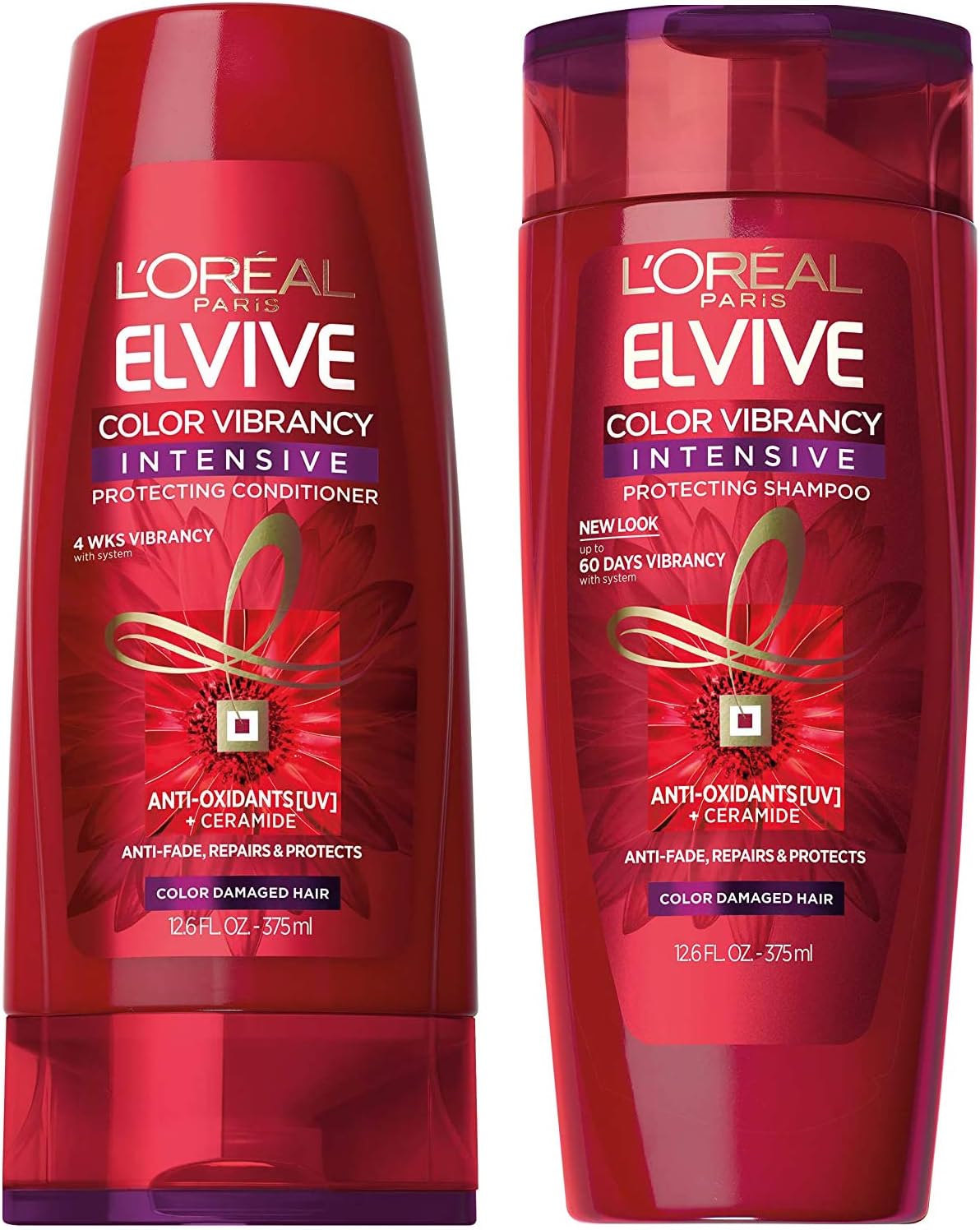 Amazon.com : L'Oreal Paris Elvive Color Vibrancy Protecting Shampoo and ...
