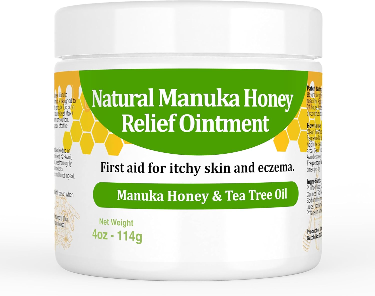Manuka Honey and Tea Tree Drawing Salve Cream Nepal | Ubuy