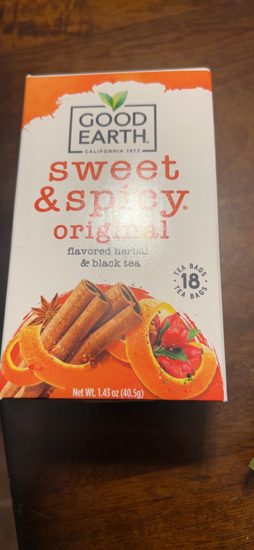 Amazon.com : Good Earth, Original Sweet and Spicy Caffeine-free Herb ...