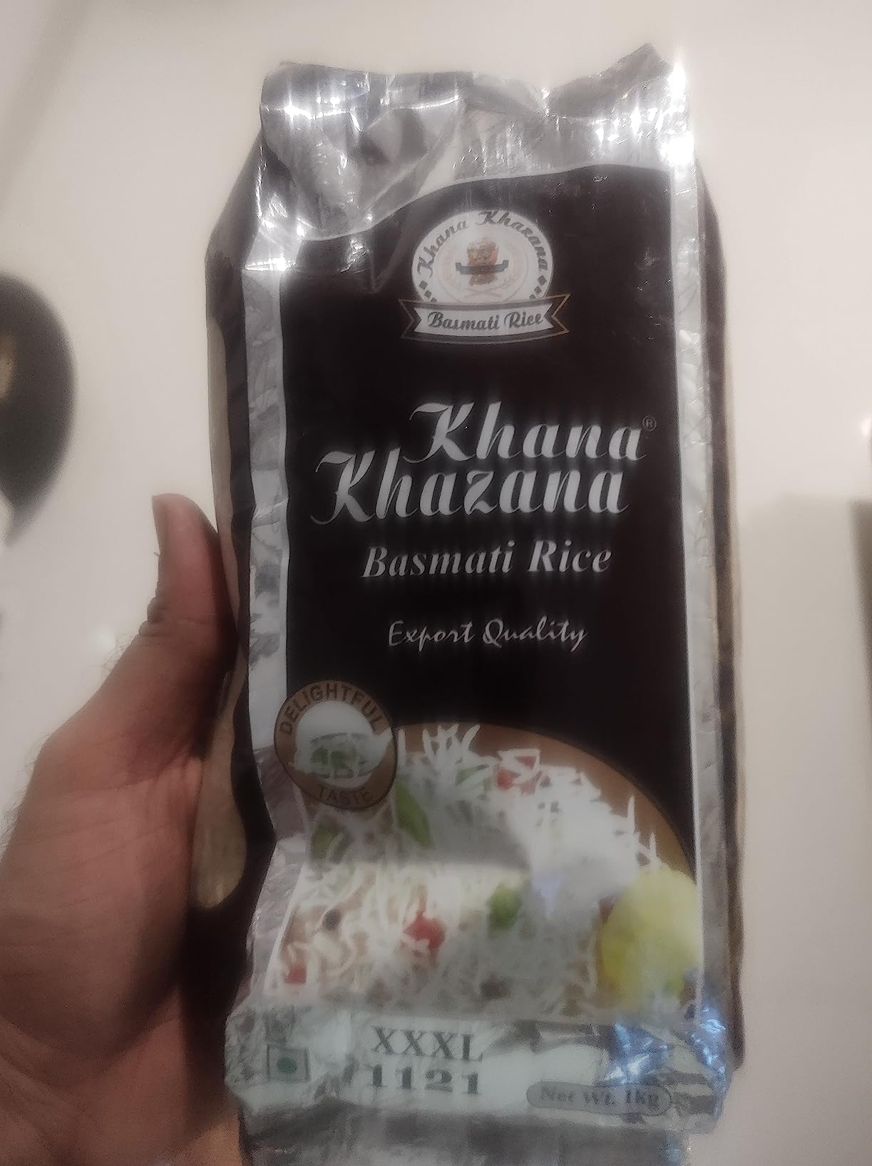 Khana Khazana Premium Wand Basmati Rice | Extra Long Grain Basmati ...