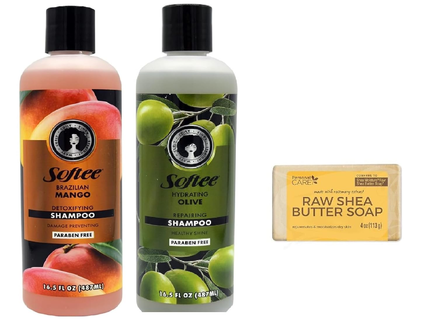 Amazon.com: Brazilian Mango & Olive Shampoo, Net.Wt16.5fl.oz (w/Raw ...