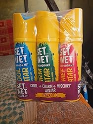 Buy SET WET Deodorant Spray Perfume Cool, Charm & Mischief Avatar for ...