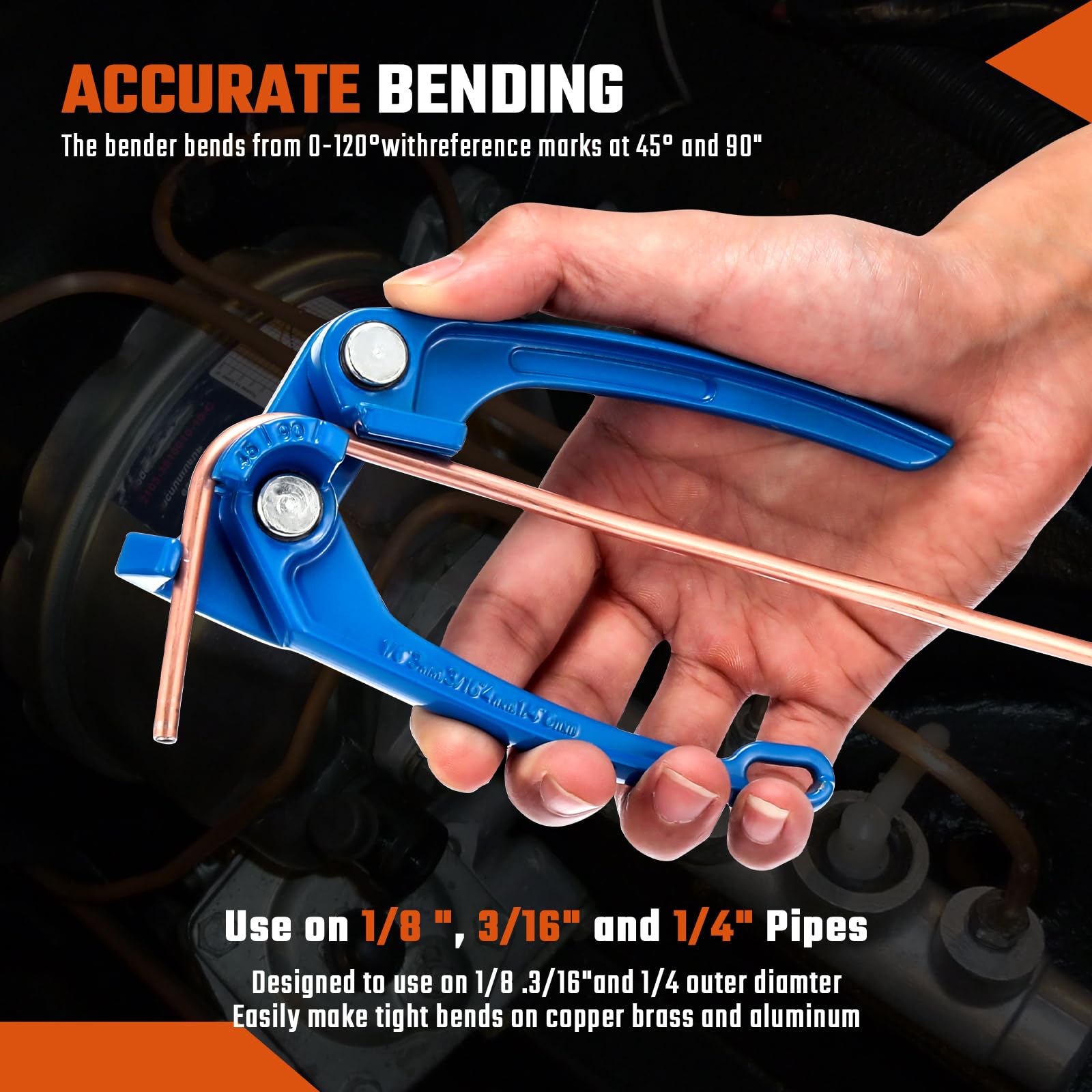 Snapklik.com : 25 Ft 3/16 Copper Coated Brake Line Kit