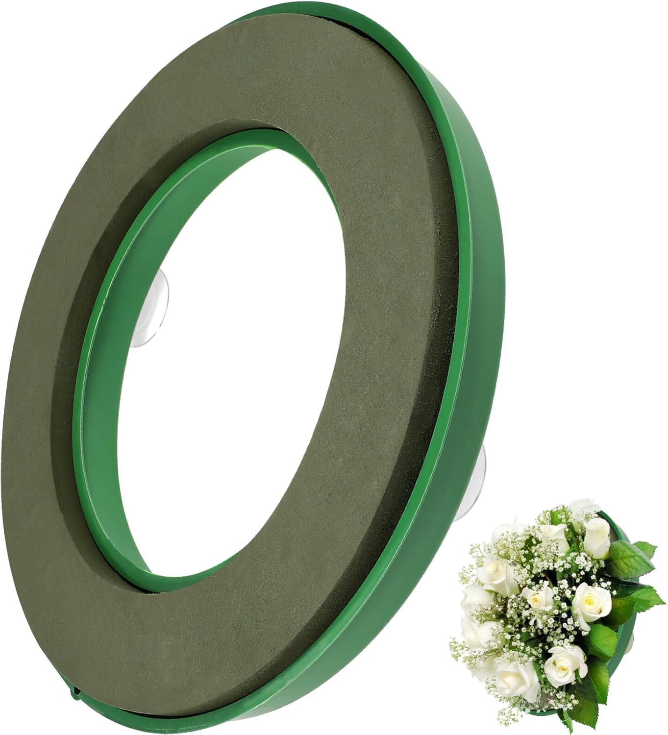 Amazon.com: DIYEAH Foam Mud Block Ring - Artificial Floral Arrangement ...