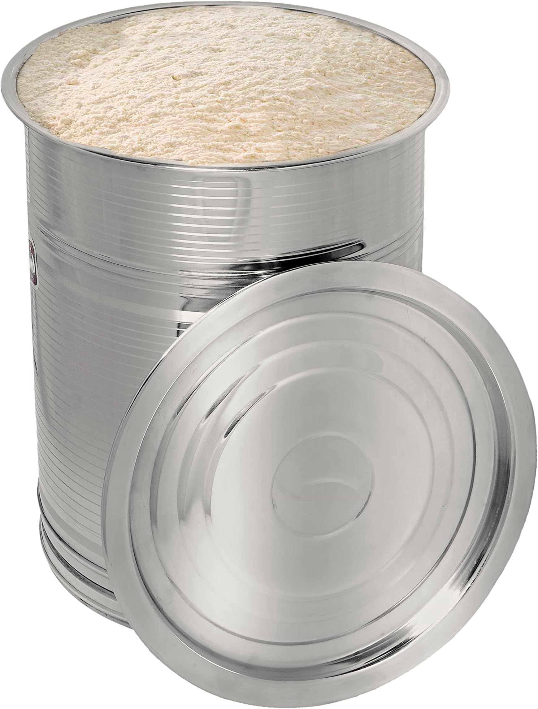 Stainless Steel Air Tight Kothi/Drum, Water Capacity, Heavy Steel, Leak ...
