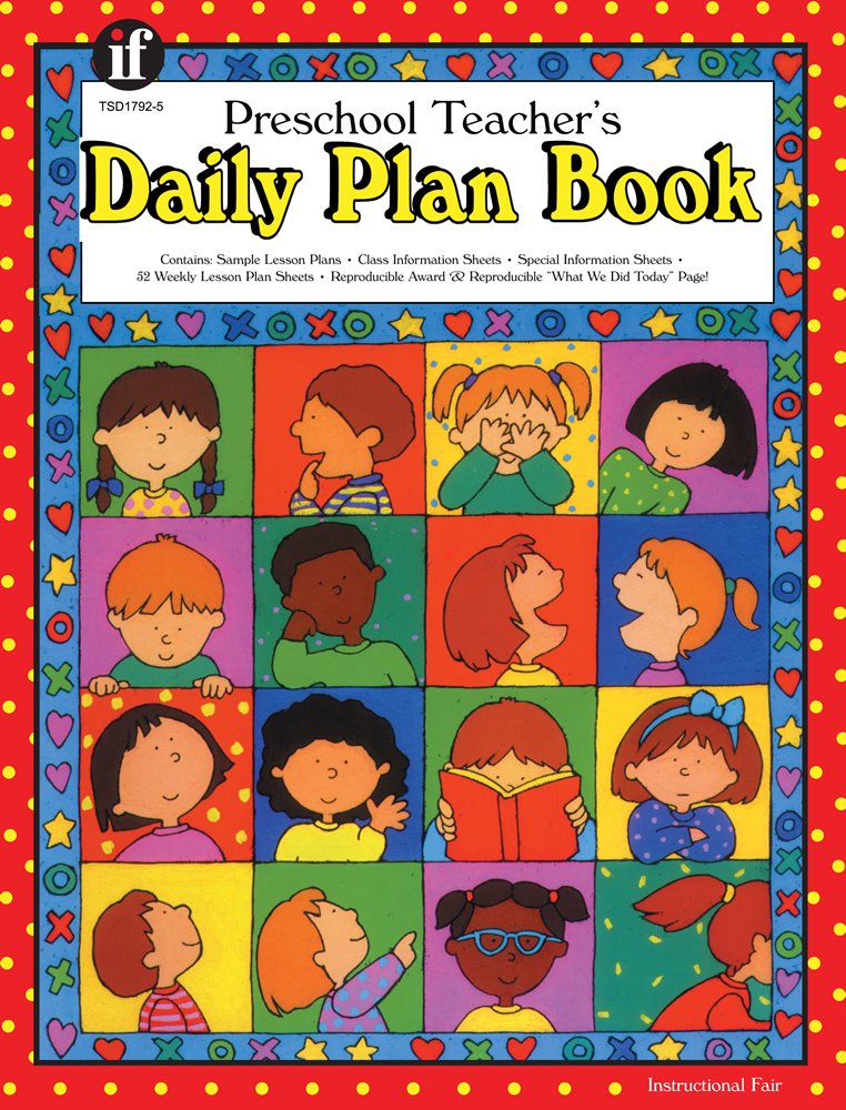 Preschool Teacher's Daily Plan Book: Flora M.S., Sherrill B ...