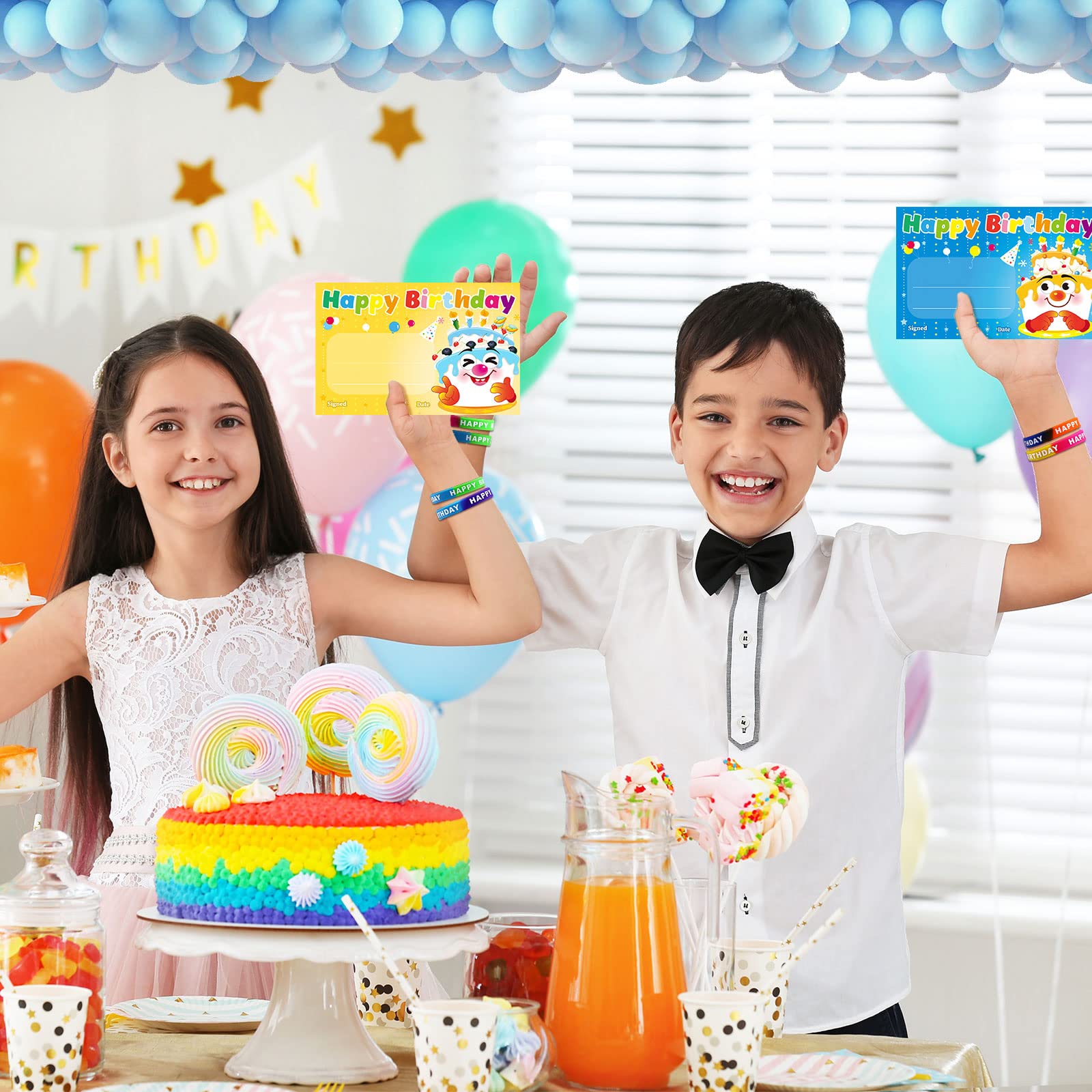 Snapklik.com : Junkin 32 Pcs Star Student Certificate Award Wristband ...