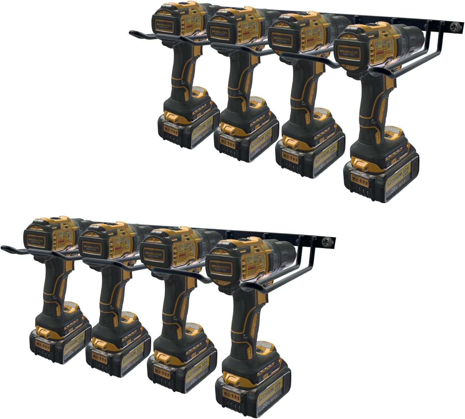 Pro-Lift Cordless Drill Organizer – wall mount power tool storage rack ...