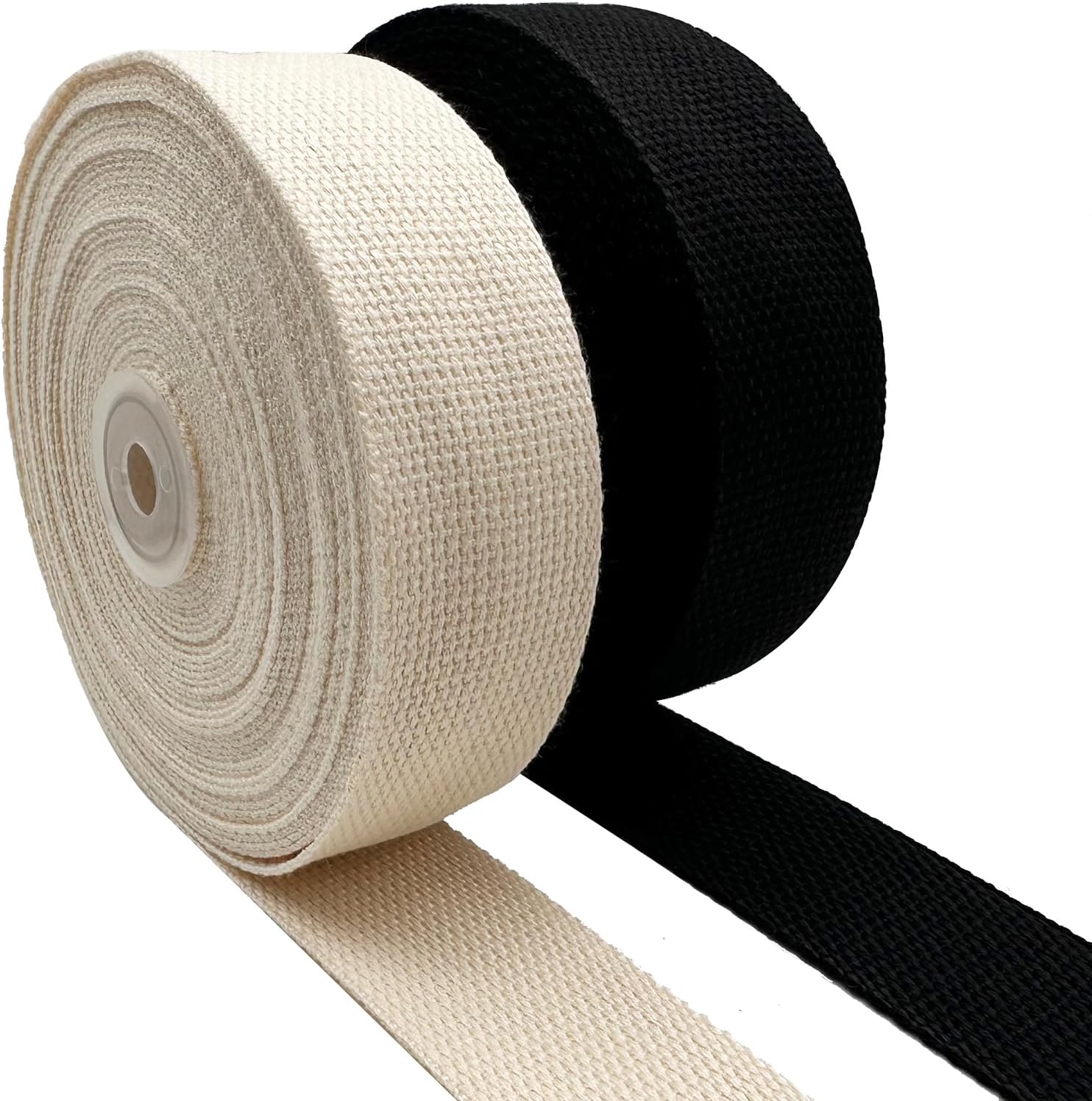 Amazon.com: Dortrue Cotton Webbing 1.5 Inch 2 Rolls/ 20 Yards Webbing ...