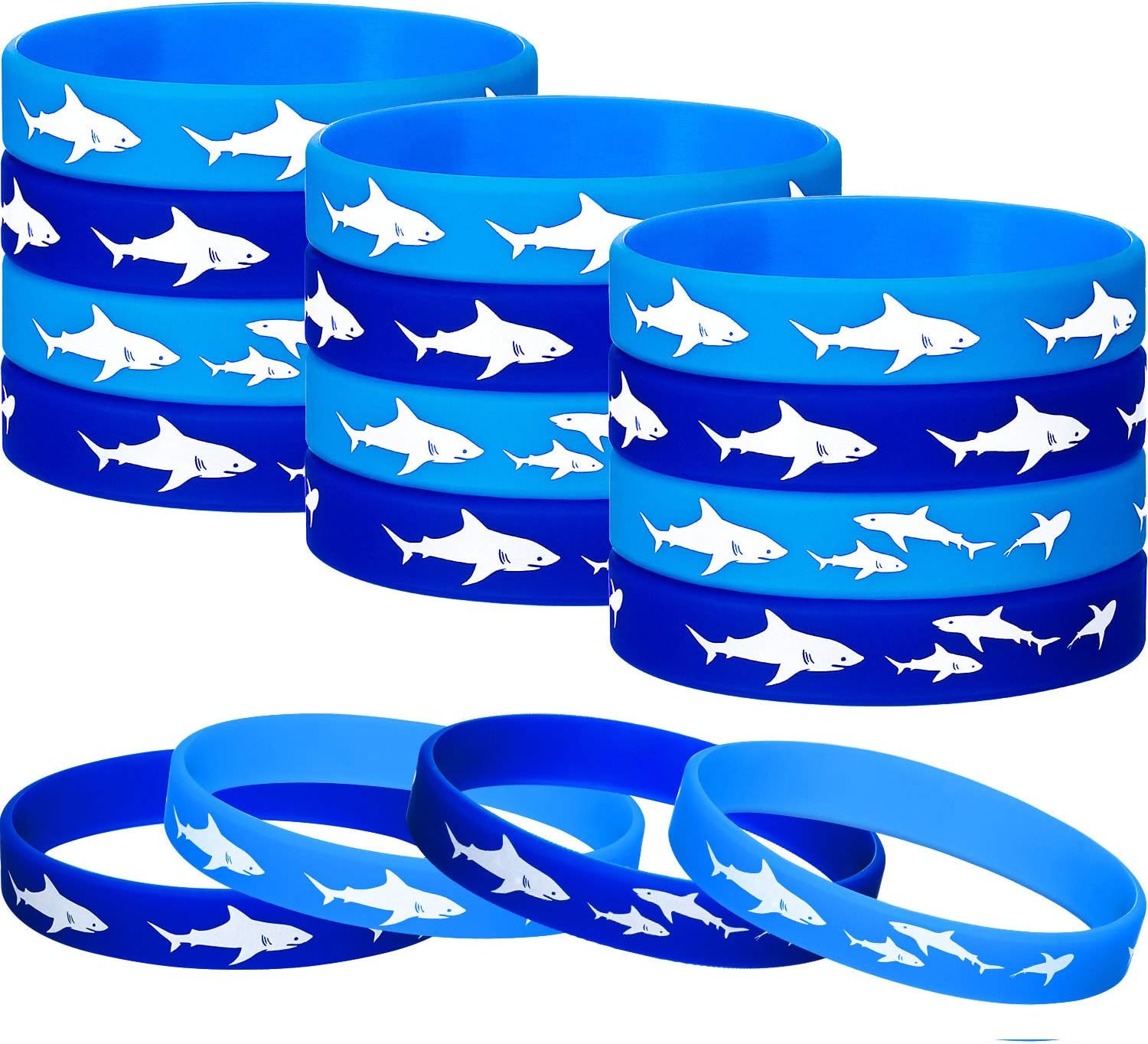 Amazon.com: 98 Pieces Shark Birthday Party Favors School Stuff ...