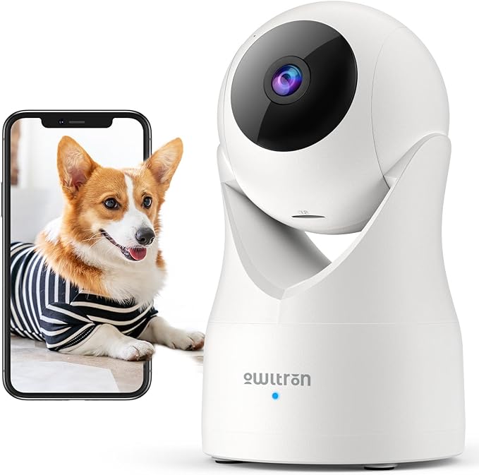 Amazon.com : owltron Indoor Security Camera 2K, 360° Cameras for Home ...