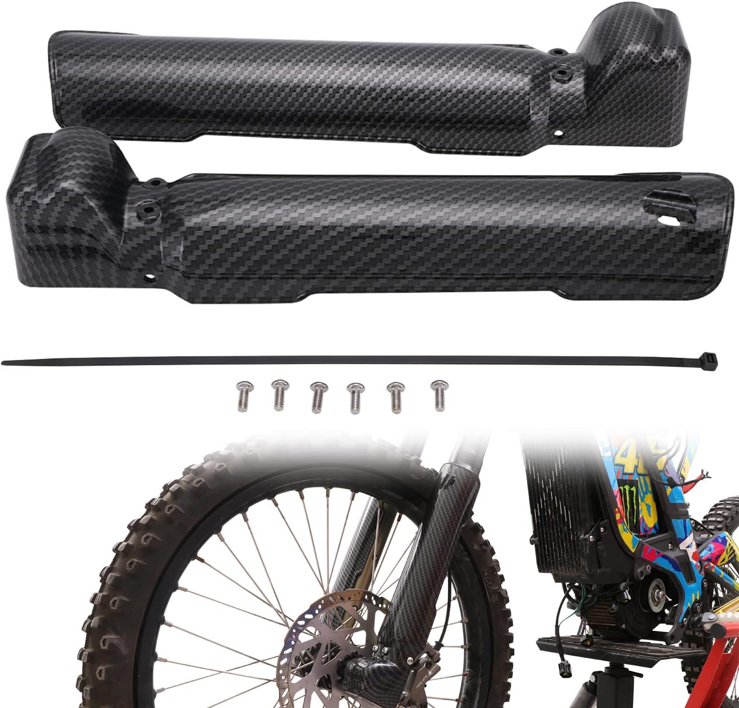 Motorcycle Front Shock Covers,Fork Guards Shock Absorber Guard Fork ...