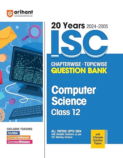 (OLD Edition) Arihant 20 Years ISC Chapterwise – Topicwise Question ...