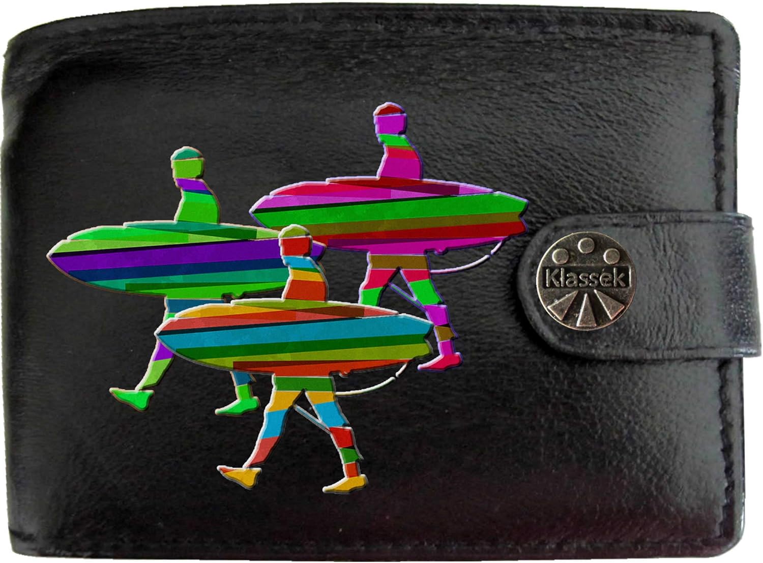 Klassek Surfers 3 in Multicolour Surf Board Beach Surfing Mens Wallet ...
