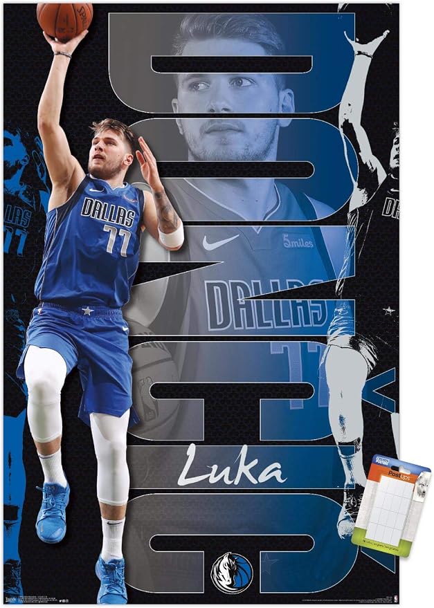 Amazon.com: Trends International NBA Dallas Mavericks - Luka Doncic 19 ...