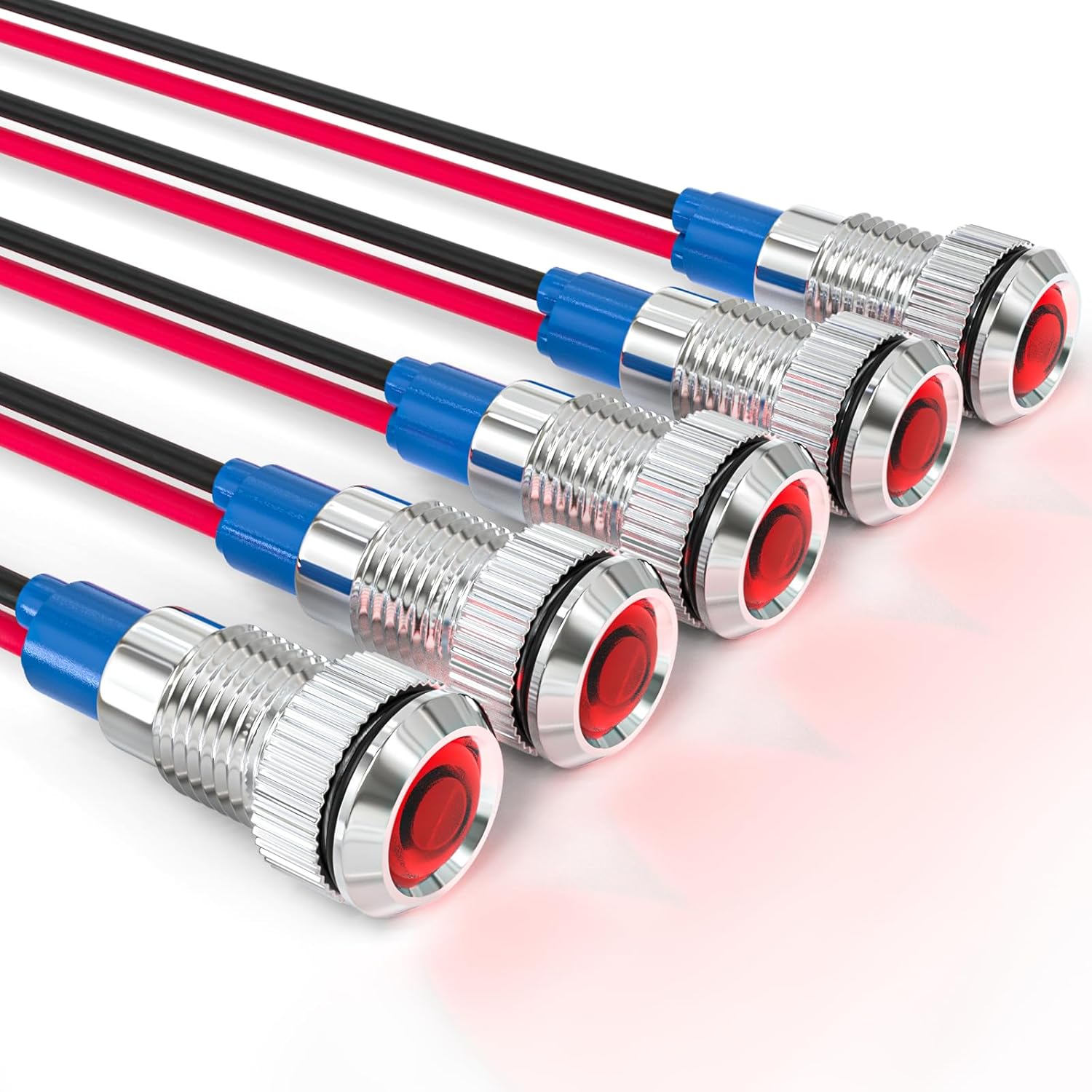 Amazon.com: GASHER 5 PCS Energy Saving Indicator Light, LED Light 12V ...