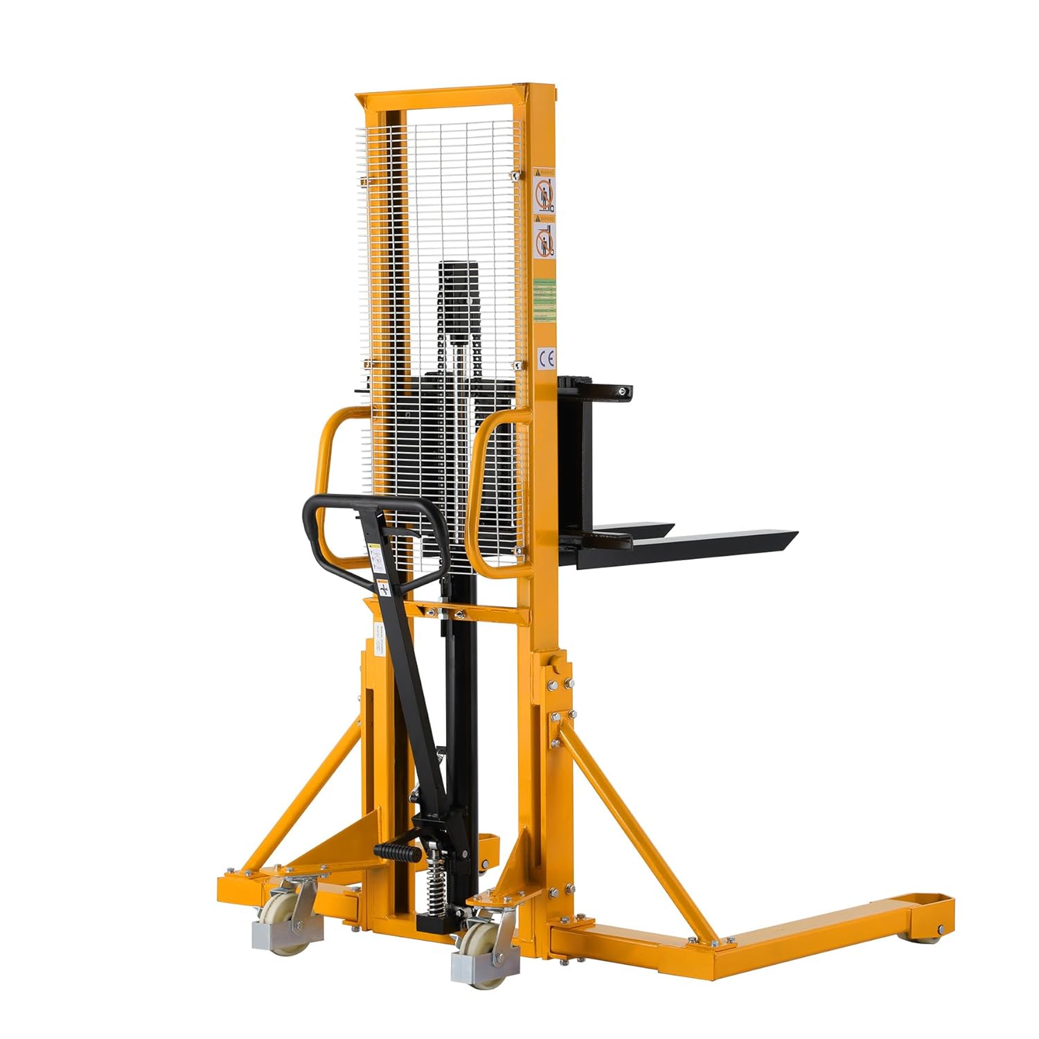 Amazon.com: Apollo Manual Stacker Hand Pallet Forklift 1100lbs Capacity ...