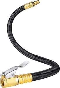 Amazon.com: LUMITECO 12'' Tire Inflator Extension Tube, Tyre Pump Quick ...