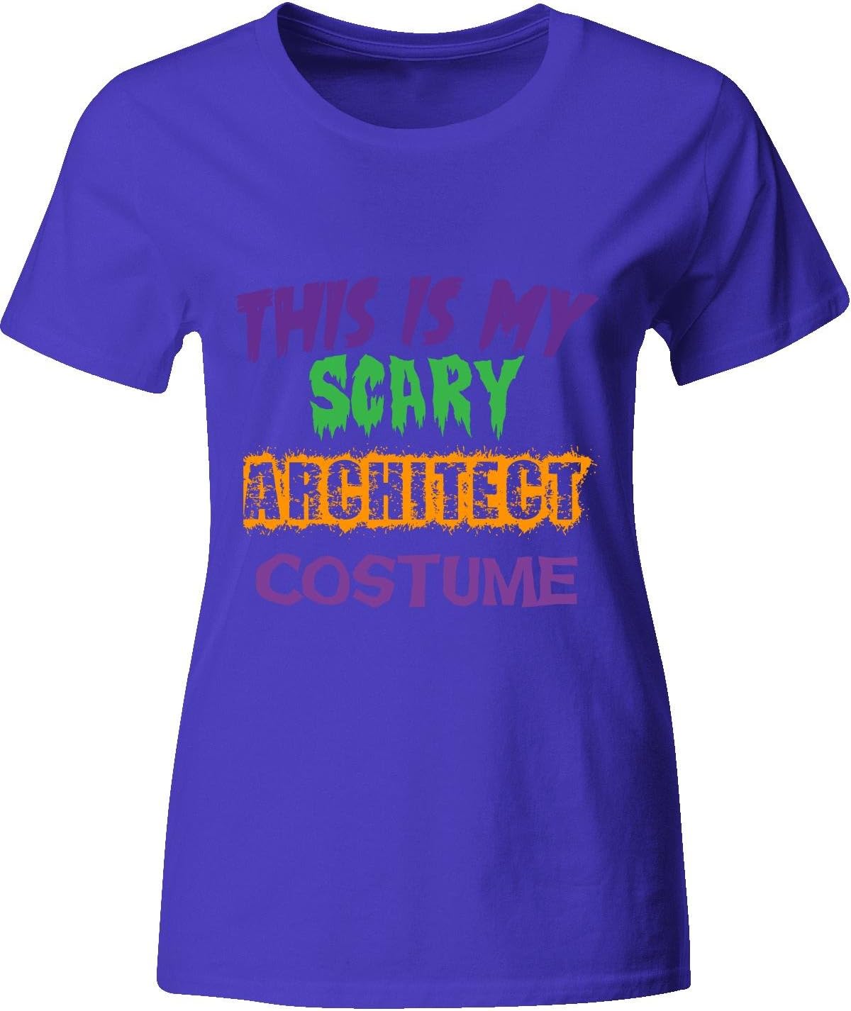 Amazon.com: This Is My Scary Architect Halloween Costume - Ladies T ...