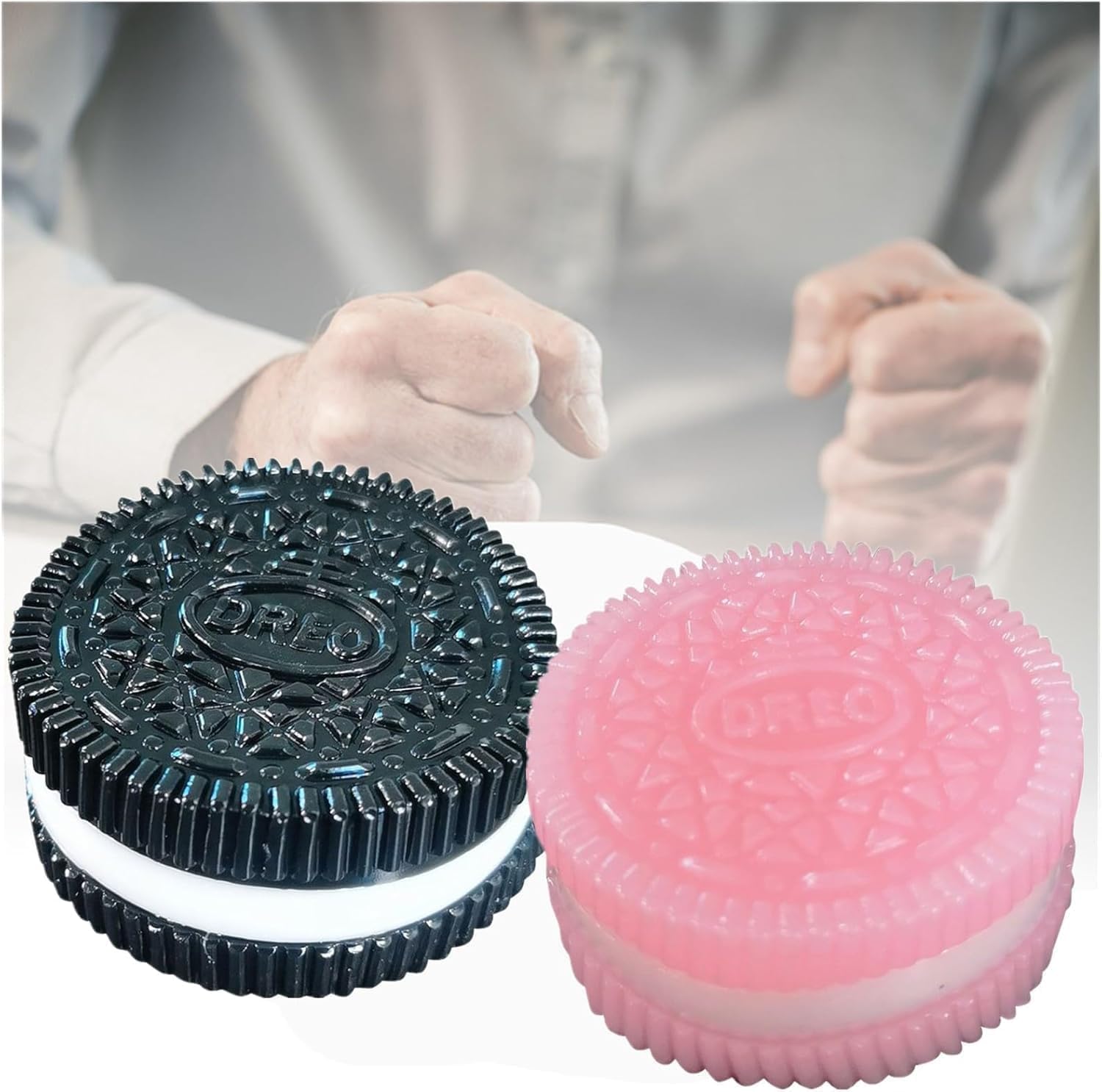 2Pcs Biscuit Stress Relief Toy，New Stress Relief Toys for Squishy ...