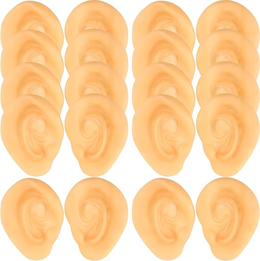 Amazon.com: Cotiny 10 Pairs Jumbo Ears Latex Fake Costume Big Ears ...