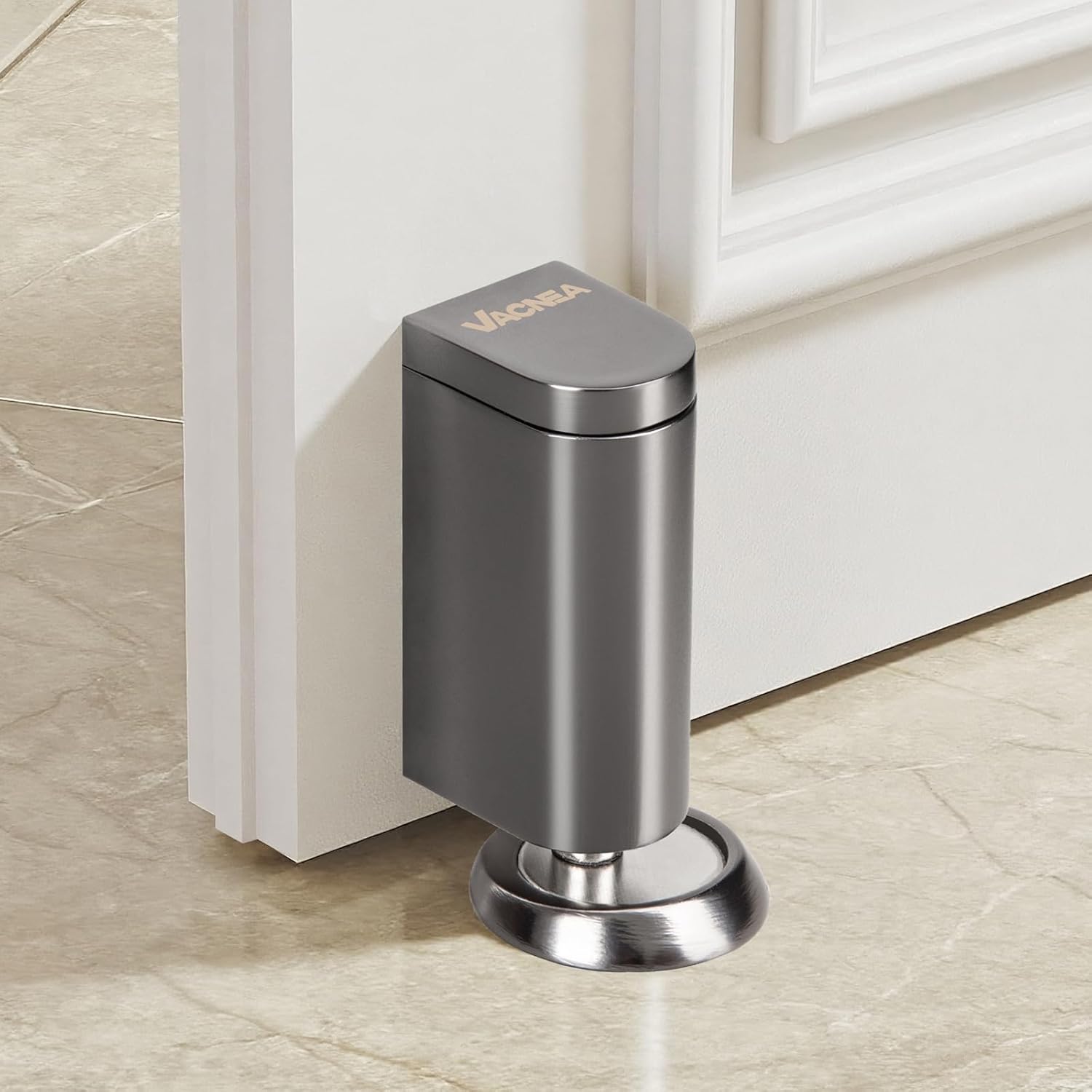 Amazon.com: VACNEA Magnetic Door Stopper No Drilling Door Stop Wall ...