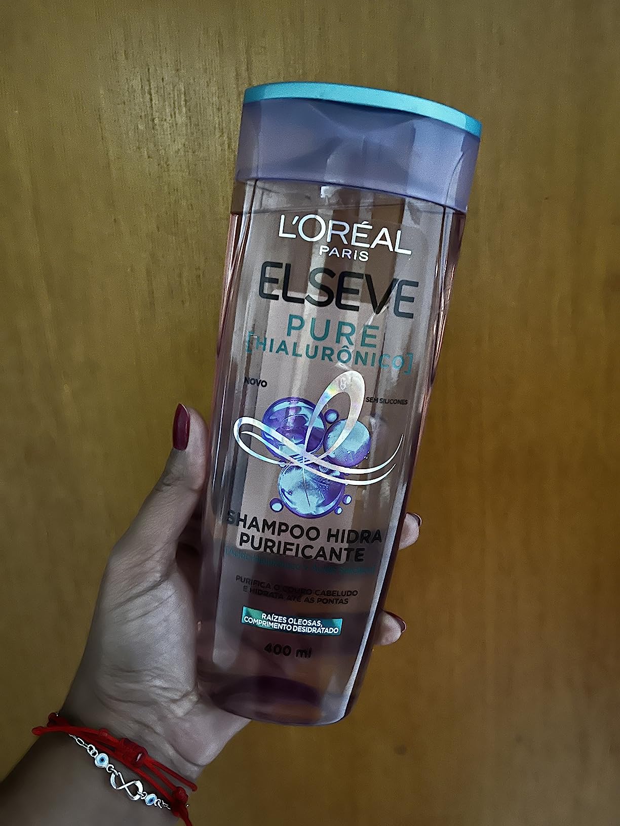 ELSÉVE Shampoo L'Oréal Paris Elseve Pure Hialurônico 400Ml | Amazon.com.br
