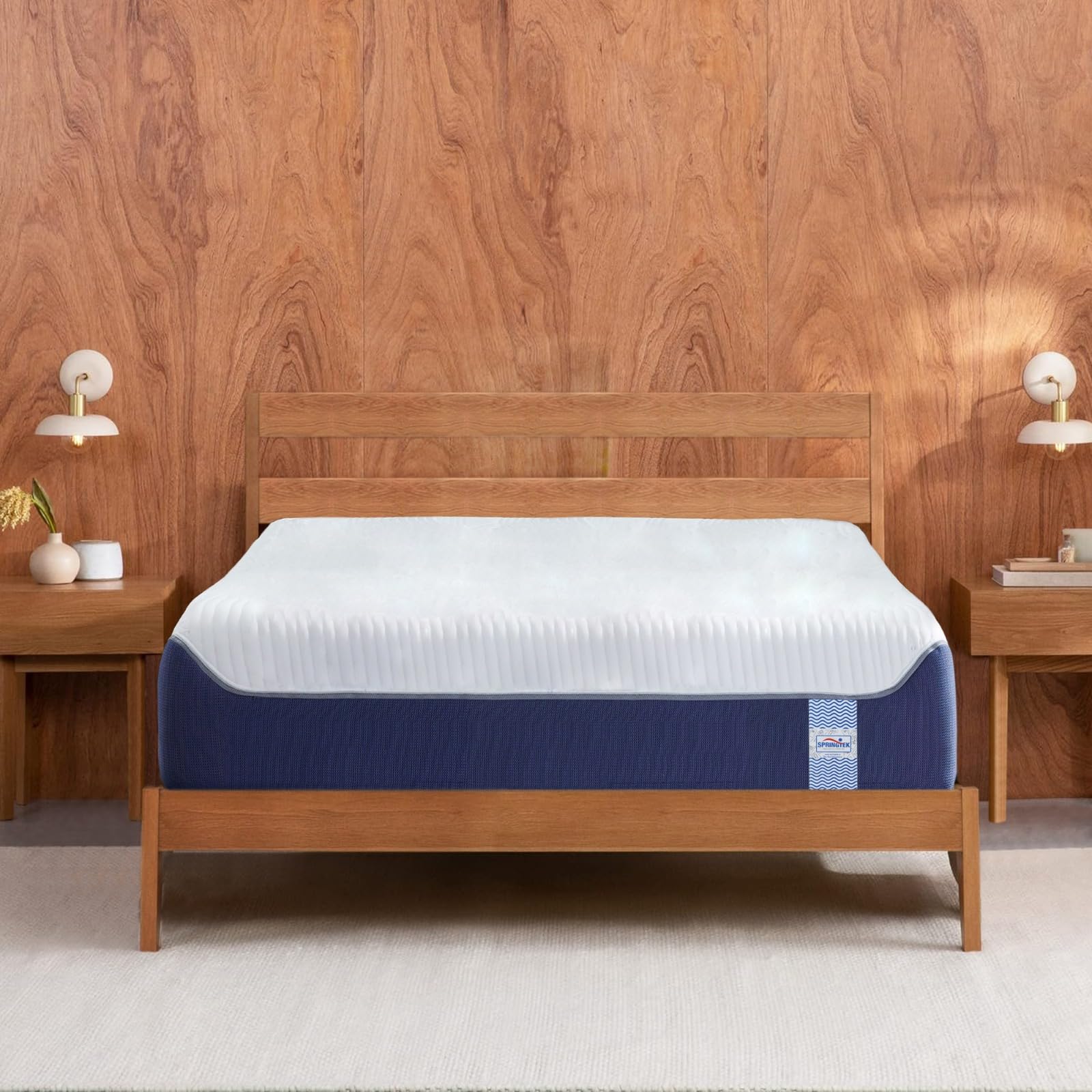 Springtek 8 Inches King Size Mattress | 20 Years Warranty | 5 Layered ...