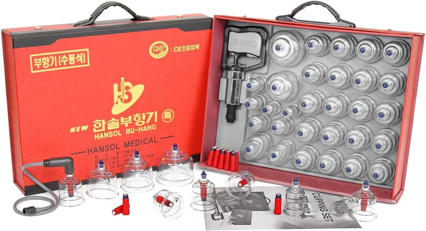 Amazon.com: LENITH Professional Cupping Set Cupping Kit Equipment 30 ...