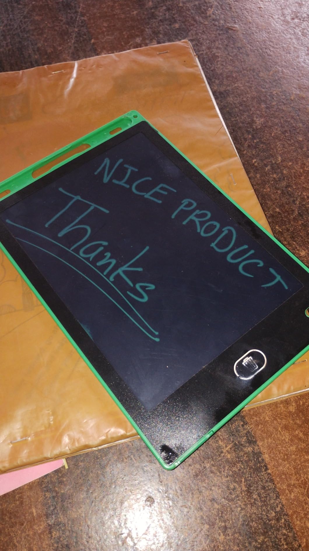 BLAXSTOC® Re-Writable LCD Writing Tablet Pad with Screen 21.5cm (8 ...