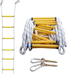 Amazon.co.jp: Evacuation Ladder, Rescue Rope, For 2nd Floor, 3rd Floor ...