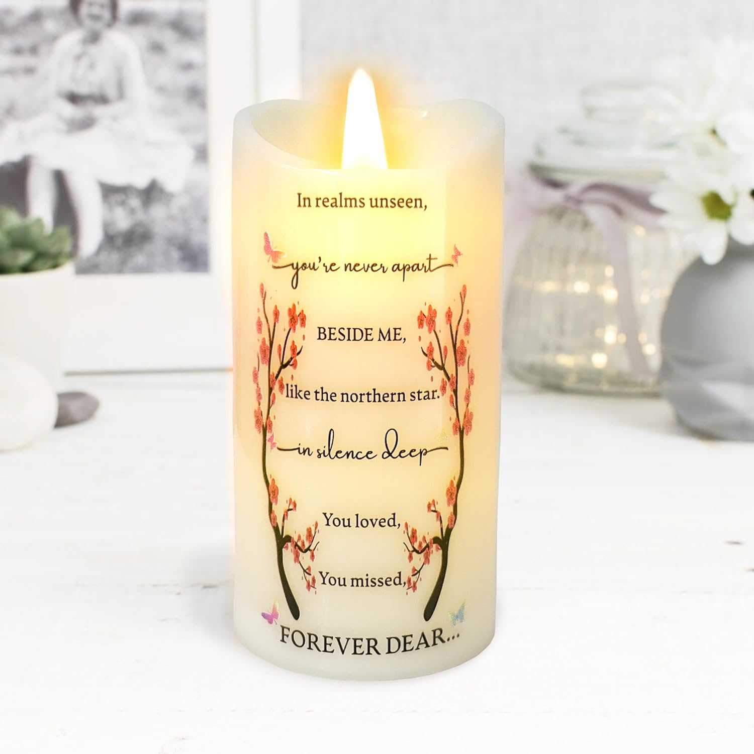 Amazon.com: Skywin in Loving Memorial Candles for Deceased (in Realm ...