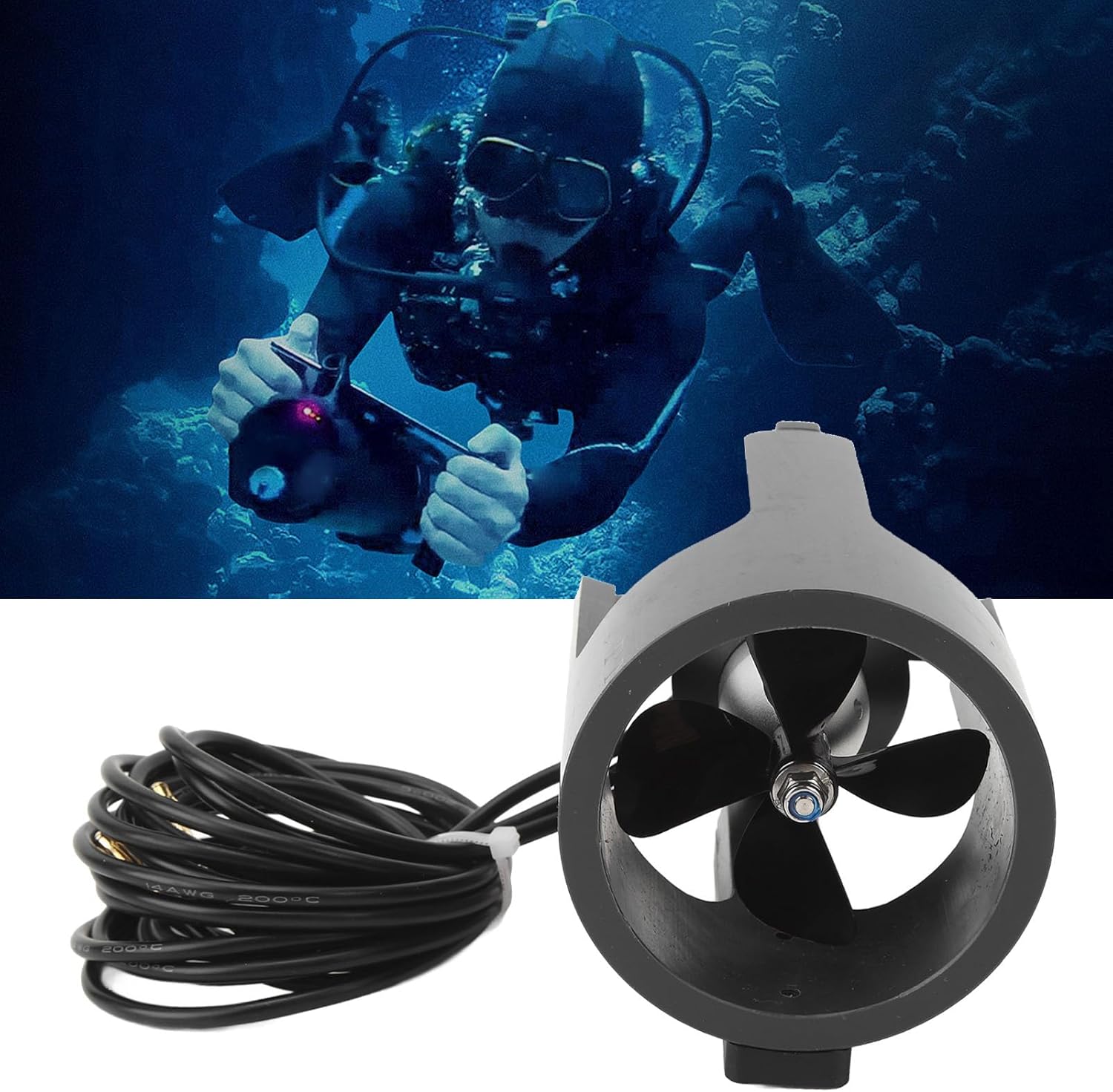 Amazon.com: Underwater Thruster, Specially Designed Propeller and ...
