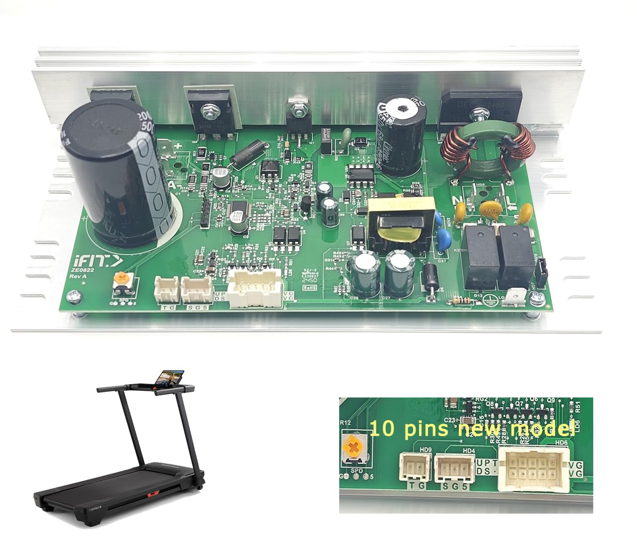 Amazon.com: MC1618DLS 406075 Treadmill Control Board Motherboard ...