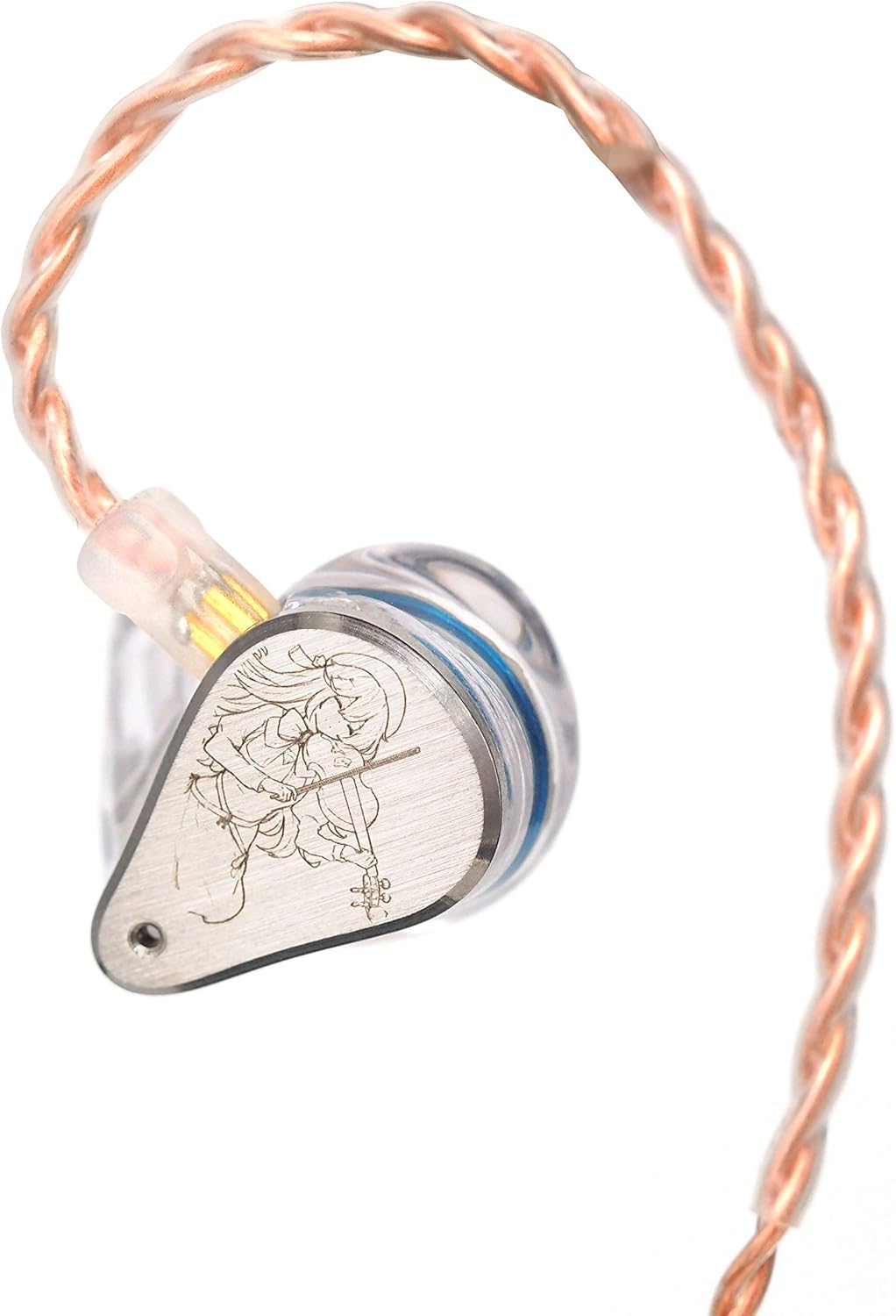 Amazon.com: Moondrop Blessing2 Engraved Version 1DD 4BA Hybrid ...