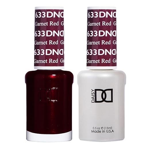 Amazon.com: DND Gel Polish Set, Red Collection, UV/LED GelPolish and ...