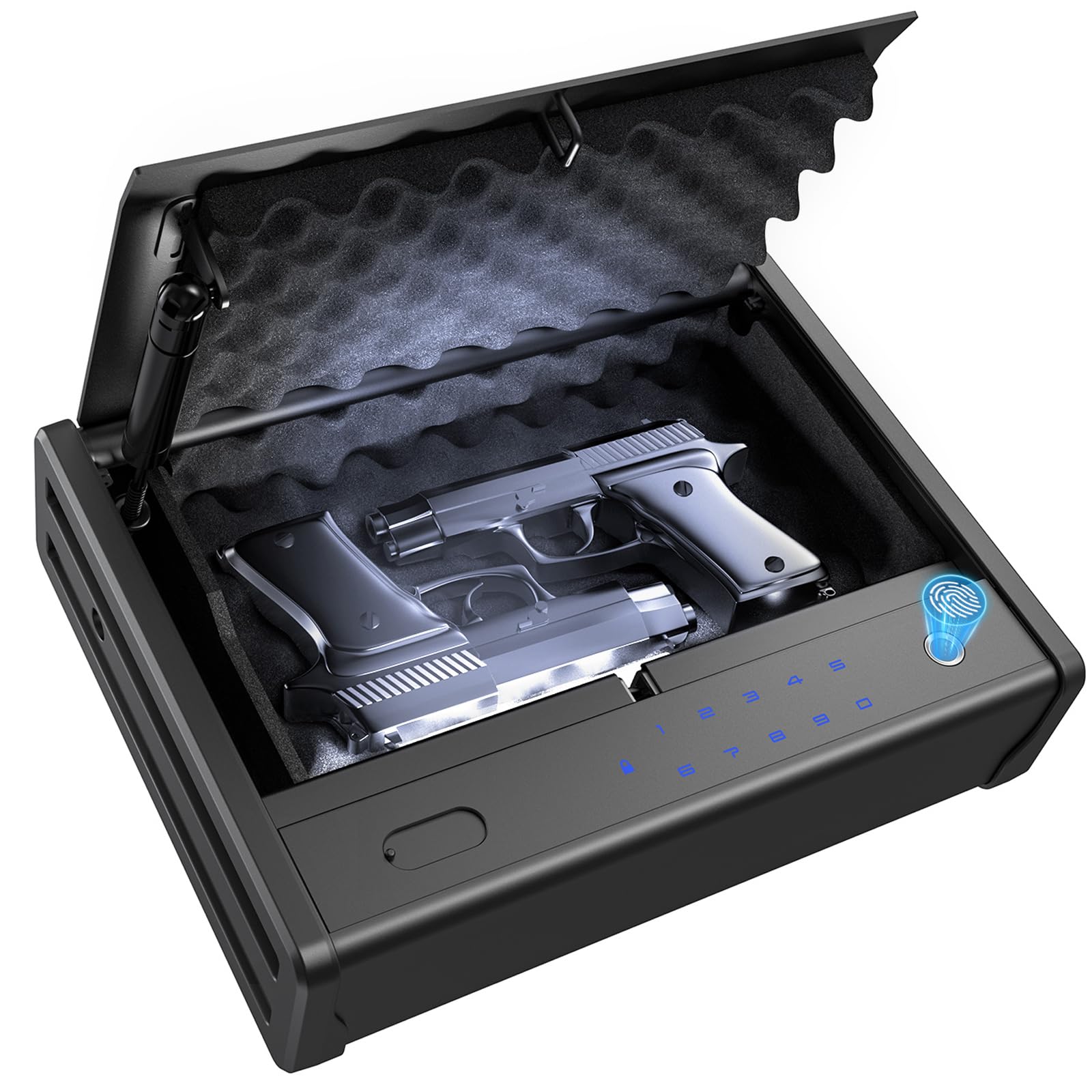 Buy BlackSmith Biometric Safe for Hand Pistol 0.1S Quick Access ...