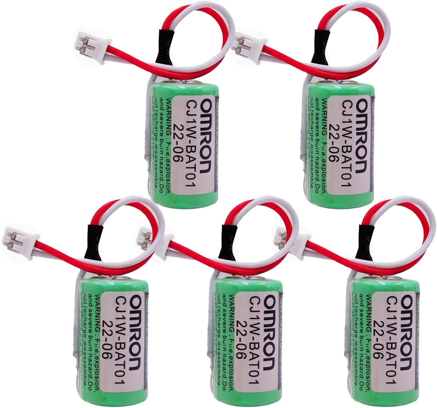 Amazon.com: DCYNXC (5 Pcs 3V 1000mAh CR14250SE CJ1W-BAT01 Li-MnO2 ...