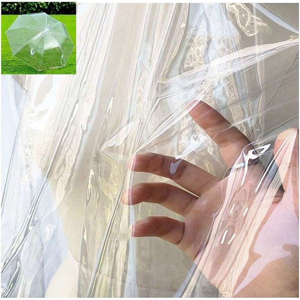 Amazon.com: 1pcs 137CM×50CM PVC Ultra-transparent TPU Fabric Super ...