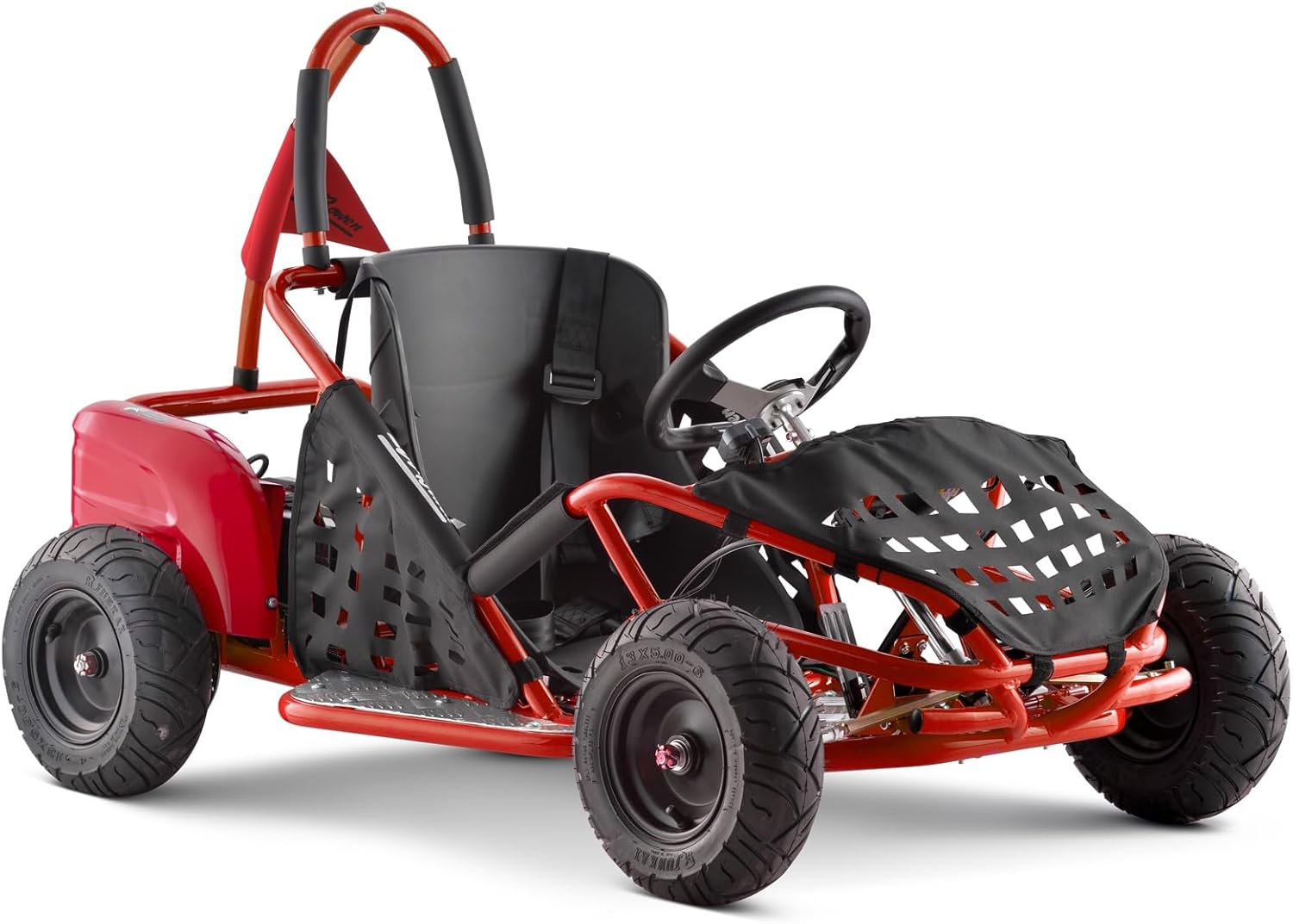 Amazon.com: Electric Go Kart, 48V Powered Ride On Car, Steel Tubular ...