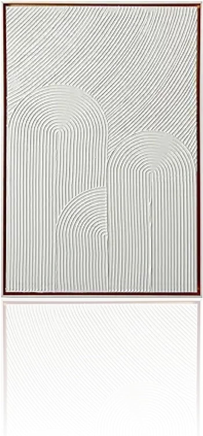 Amazon.com: Colleen Karis Framed Abstract Canvas with Modern Arched ...