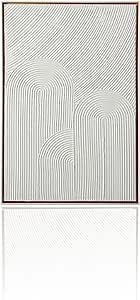Amazon.com: Colleen Karis Designs, Framed Textured Wall Art, Modern ...