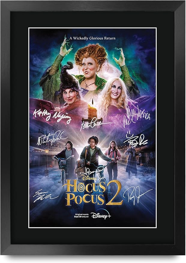 Amazon.com: HWC Trading Hocus Pocus 2 (2022) Bette Midler Gifts Printed ...