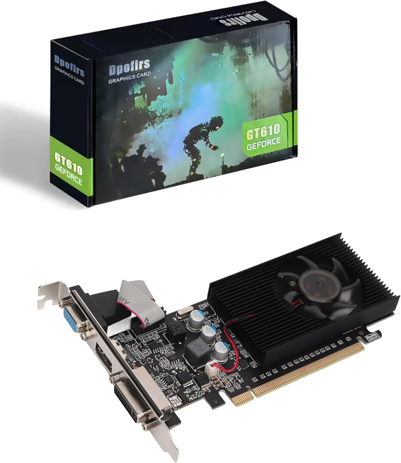 GT610 2GB DDR3 Graphics Card, 64bit 810MHZ 2GB DDR3 Graphics Card ...